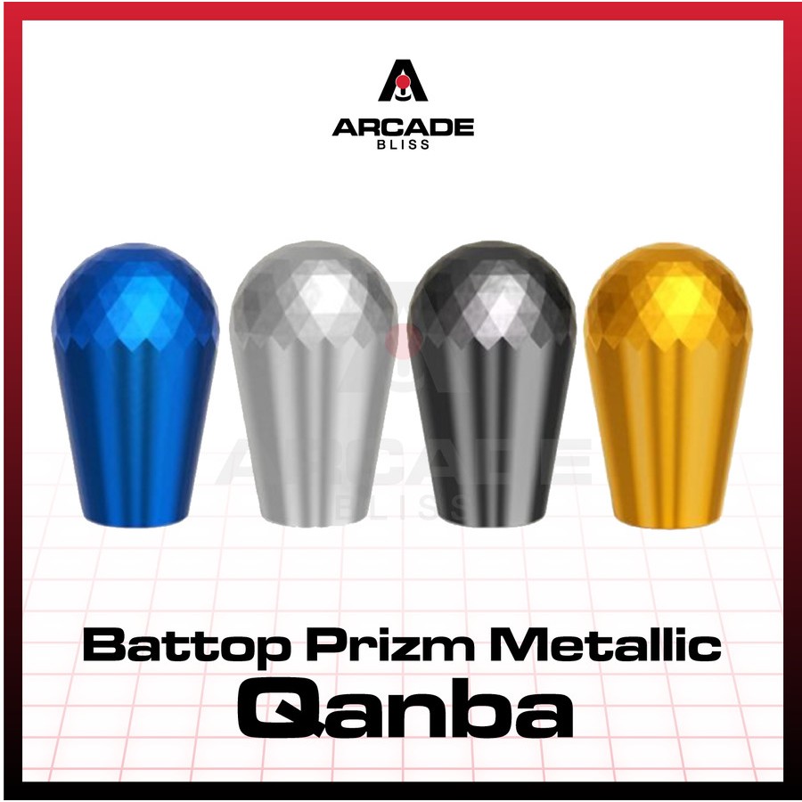 Jual QANBA Prizm Metallic Color Battop Bat Top Joystick Handle Arcade ...