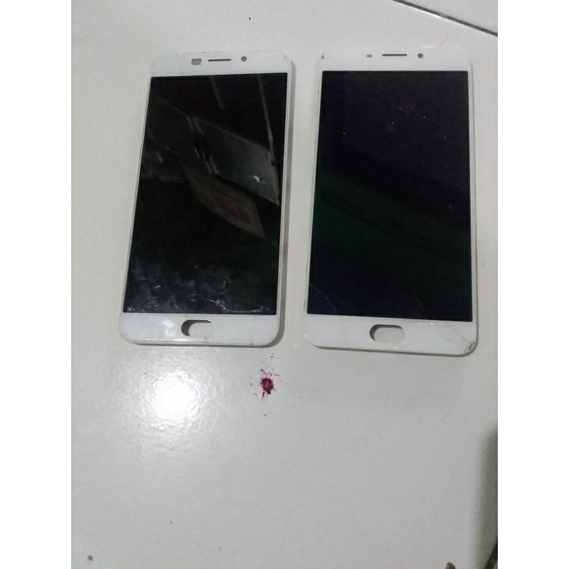 Jual lcd oppo f1 plus + prem copotan cocok buat pengetesan saja ...