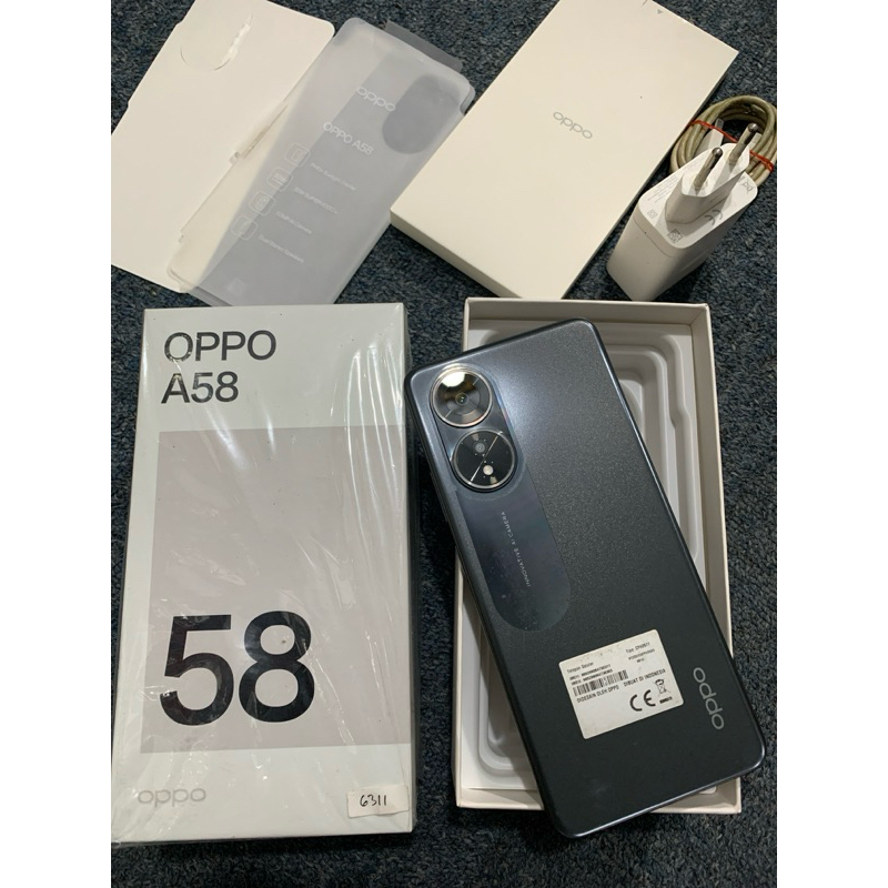 Jual ORIGINAL 100% | OPPO A58 ram 6+4 = 10gb / 128gb | Shopee Indonesia