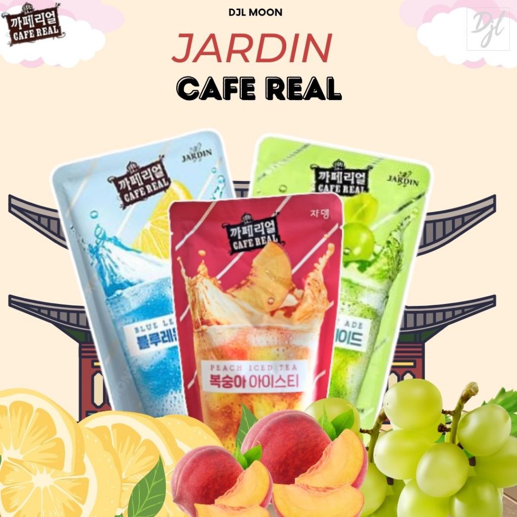 Jual Jardin Korean Drinks Cafe Real Edition Peach Iced Tea - 1 Pouch 230ml Minuman Teh Instan ...