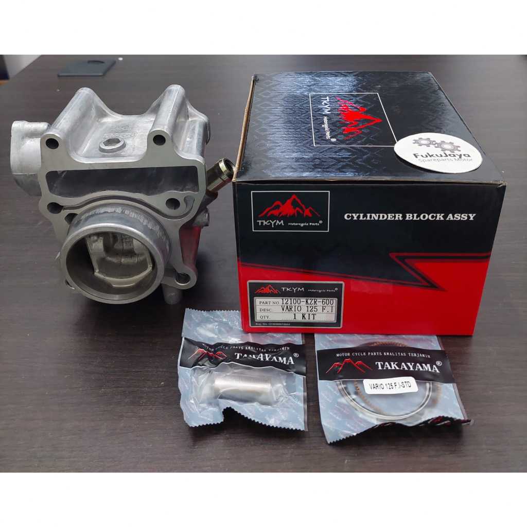 Jual Takayama Cylinder Block Assy Set SIlinder Seher Seker Boring Blok + Piston + Ring Honda ...