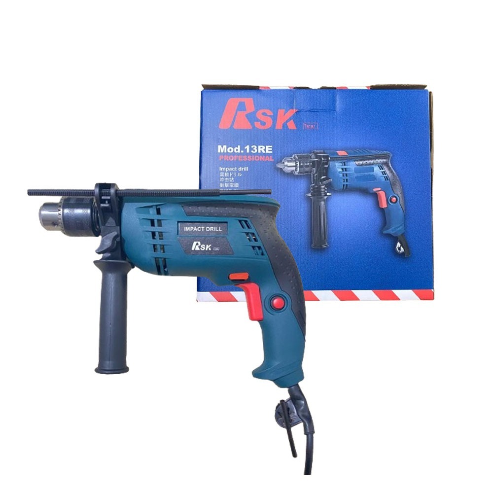 Jual Mesin Bor Tembok Beton 13mm RSK MOD. 16RE Impact Drill 13mm Bor Tembok Bolak-balik | Shopee ...
