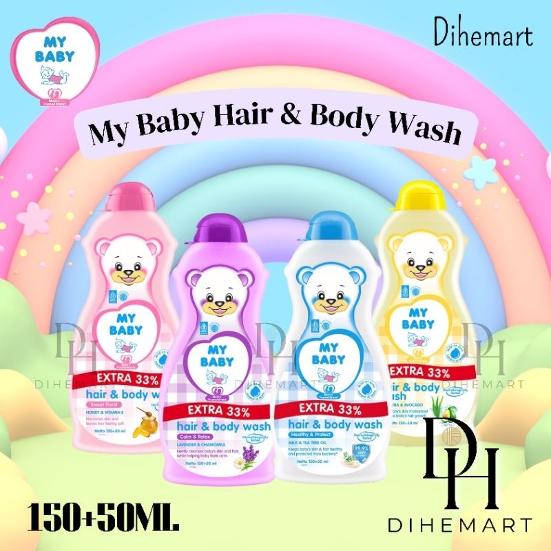 Jual My Baby Hair And Body Wash 200ML | 150+50ML | Shopee Indonesia