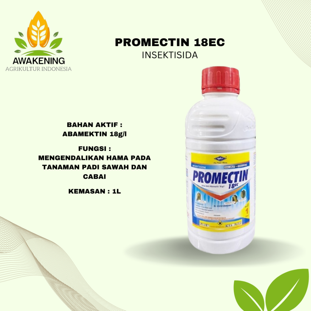 Jual PROMECTIN 18EC 1LITER INSEKTISIDA ABAMEKTIN | Shopee Indonesia