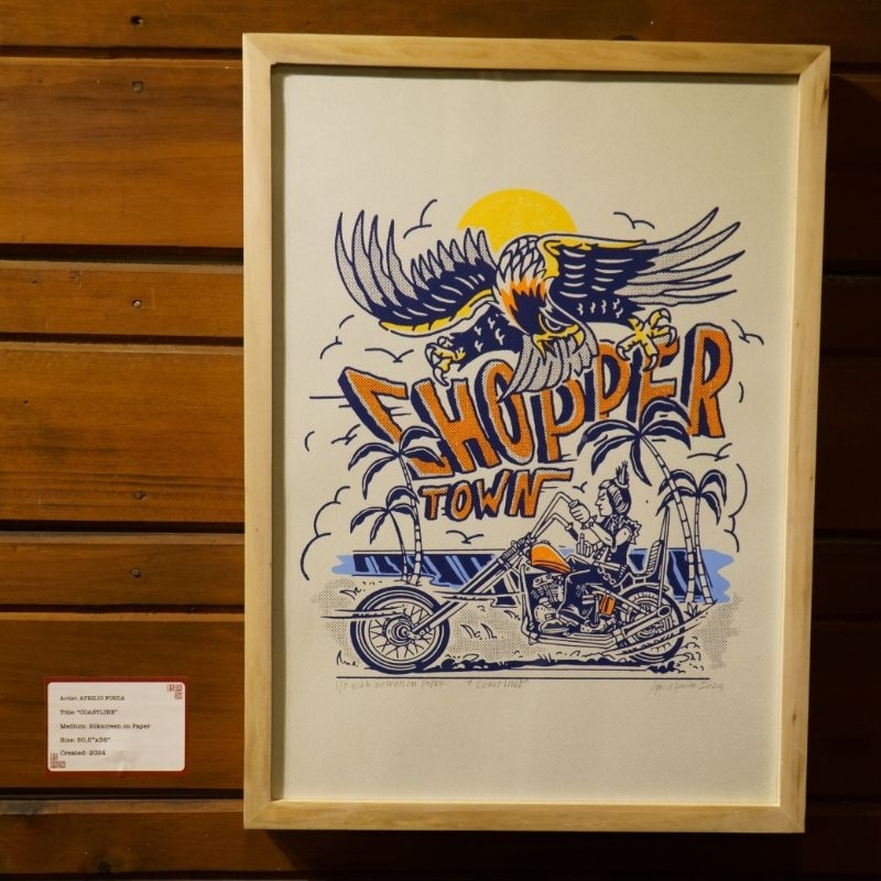 Jual CHOPPER ART NOT DEAD - COASTLINE ARTWORK | Shopee Indonesia