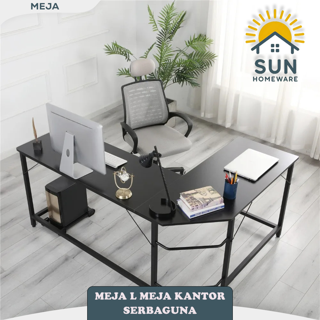 Jual SUN Meja L Meja Kantor Serbaguna Meja Kerja Meja Belajar Murah L ...