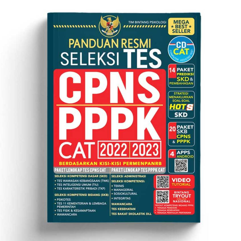 Jual Panduan Resmi Seleksi Tes CPNS - ASN 2022-2023 | Shopee Indonesia