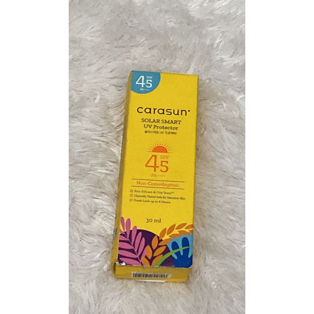 Jual carasun solar smart UV protector spf 45++ 30ml | Shopee Indonesia