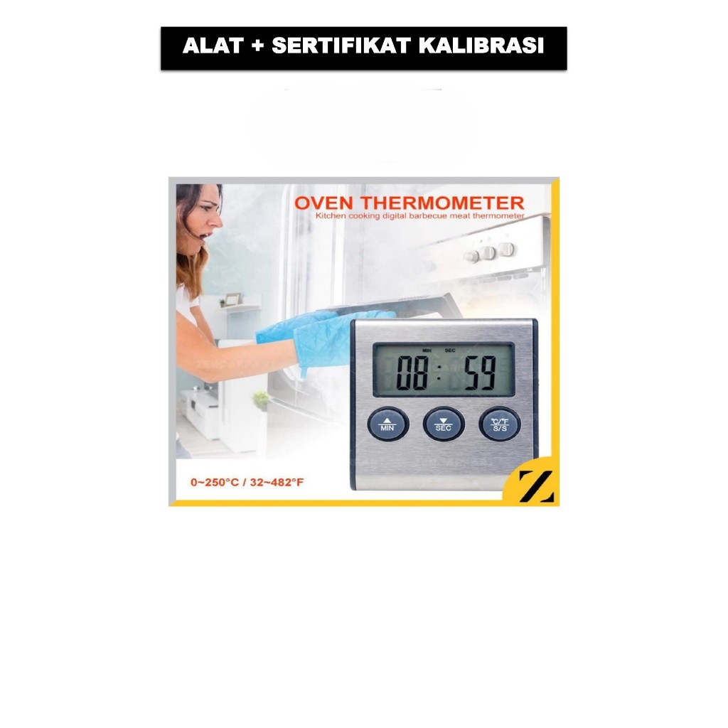 Jual Thermometer suhu Makakanan Stainless digital timer Kitchen D24 ...