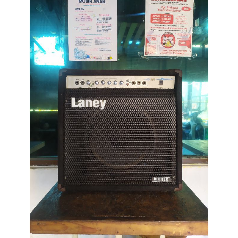 Jual LANEY RB3 RICHTER BASS Sound bass Amplifier bass backsound ...