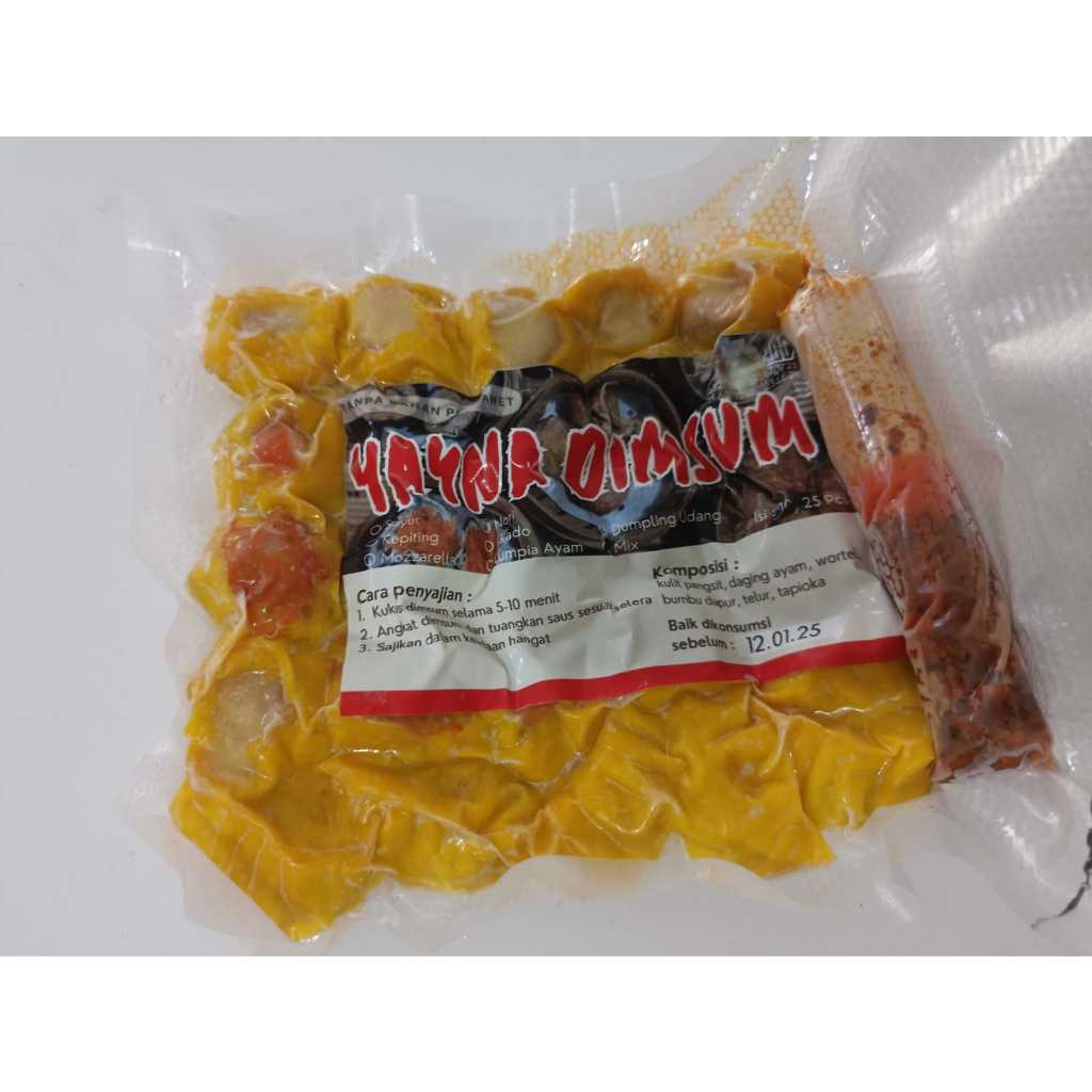 Jual YAYNA DIMSUM DAN CHILI OIL | Shopee Indonesia