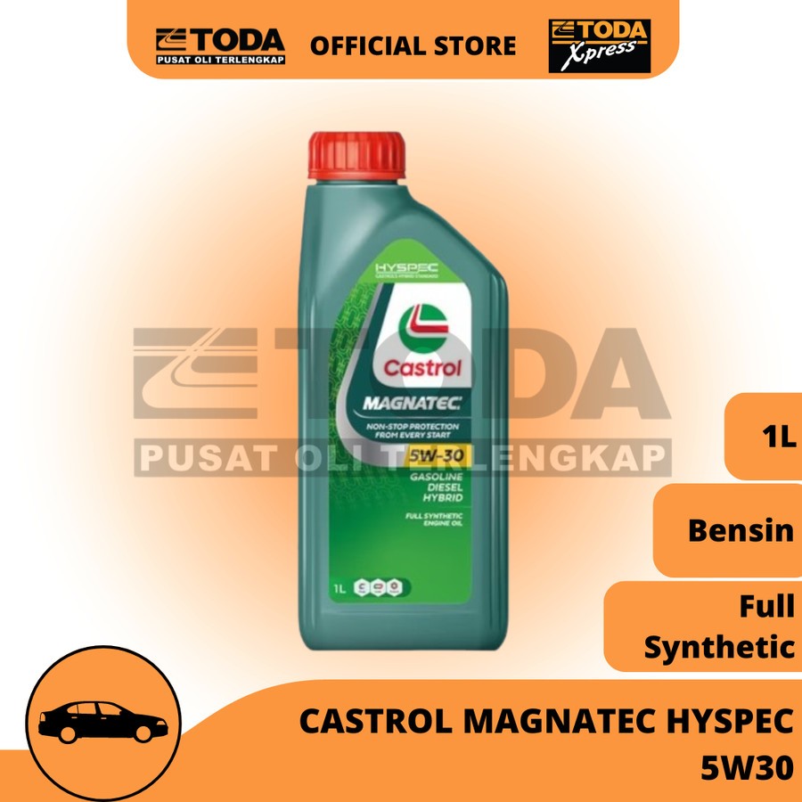Jual Castrol Magnatec Hyspec 5W30 1L Original Oli Mesin Mobil Cocok ...