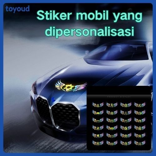 Jual Stiker Mobil Logam Logo Sticker Mobil Hologram Stiker Mobil Keren ...