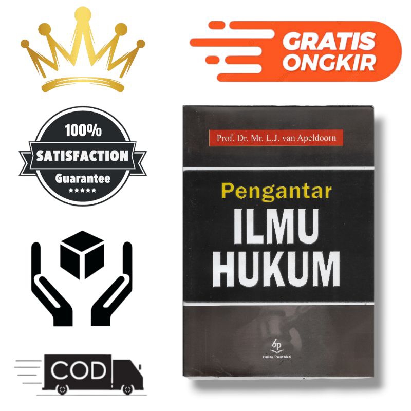 Jual Buku Pengantar Ilmu Hukum -Prof. Dr. Mr. L.J. Van Apeldoorn | Shopee Indonesia