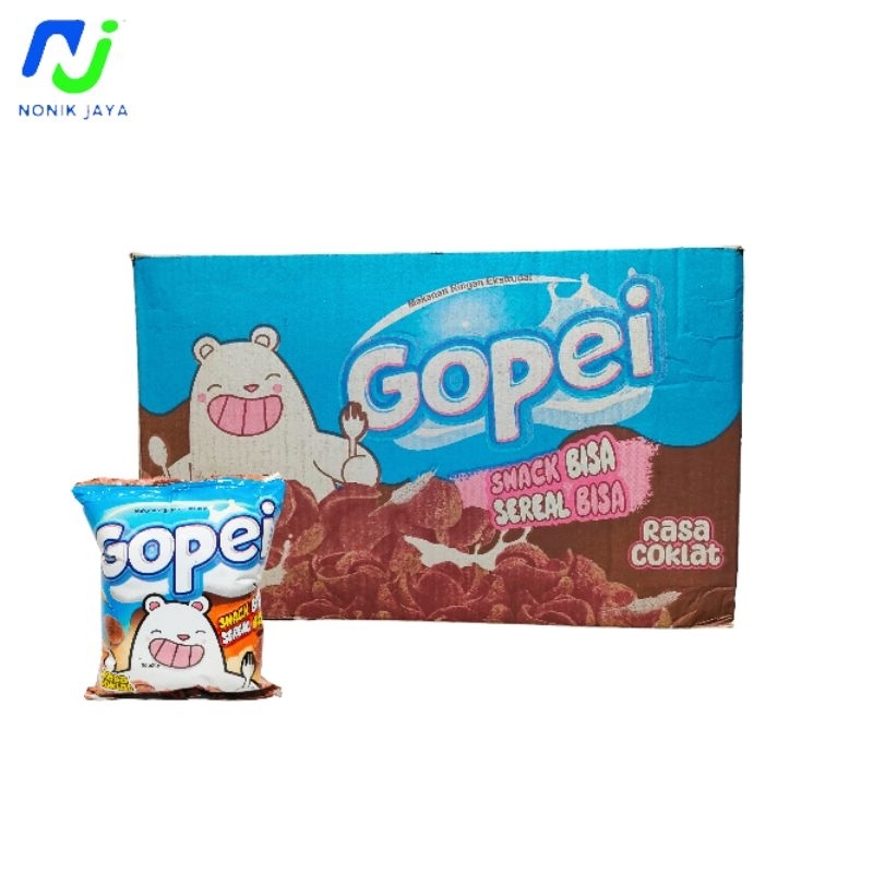 Jual Gopei Cokelat Sereal Kartonan Isi 40 Pcs(BACA DESKRIPSI) | Shopee ...