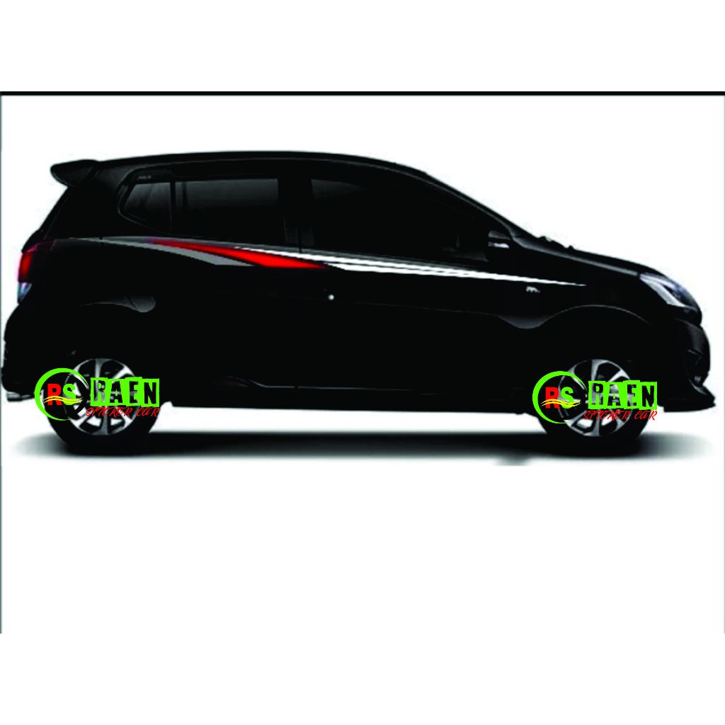 Jual stiker mobil cutting sticker ayla stiker brio stiker xpander ...