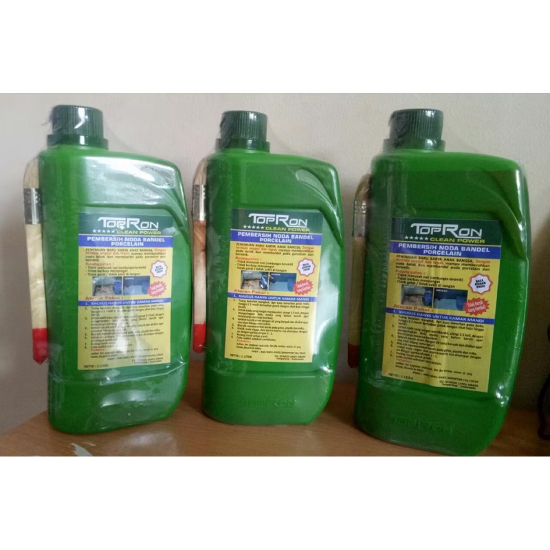 Jual TOPRON PEMBERSIH KERAK KAMAR MANDI KERAMIK LANTAI MEMBANDEL 1 ...