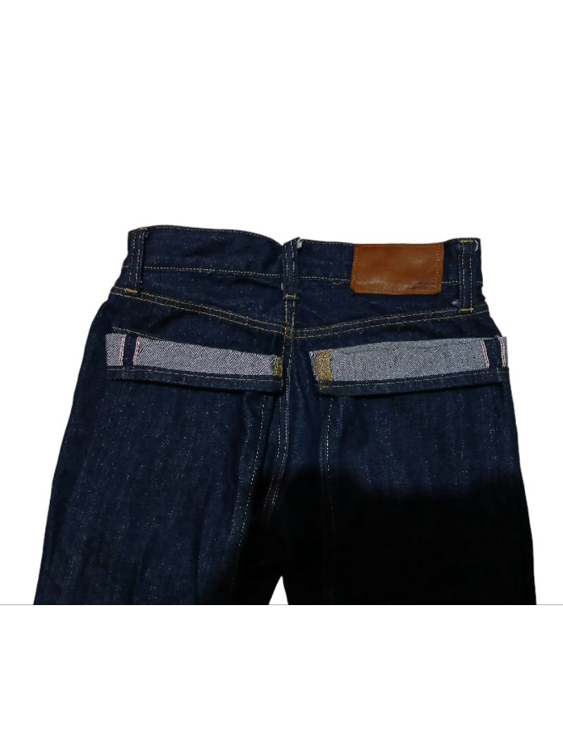 Jual Uniqlo S-002 Red Line Selvedge Raw Denim | Shopee Indonesia