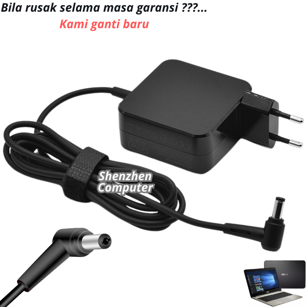 Jual Charger Asus A450 A450L A450C A450V A450CA A450LA A450LB A450LC A450LD A450LN A450LF ...