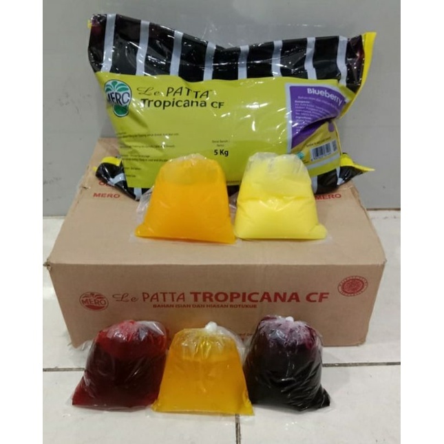 Jual Selai Le Patta Tropicana Filling Varian Rasa / Selai Olesan Roti ...