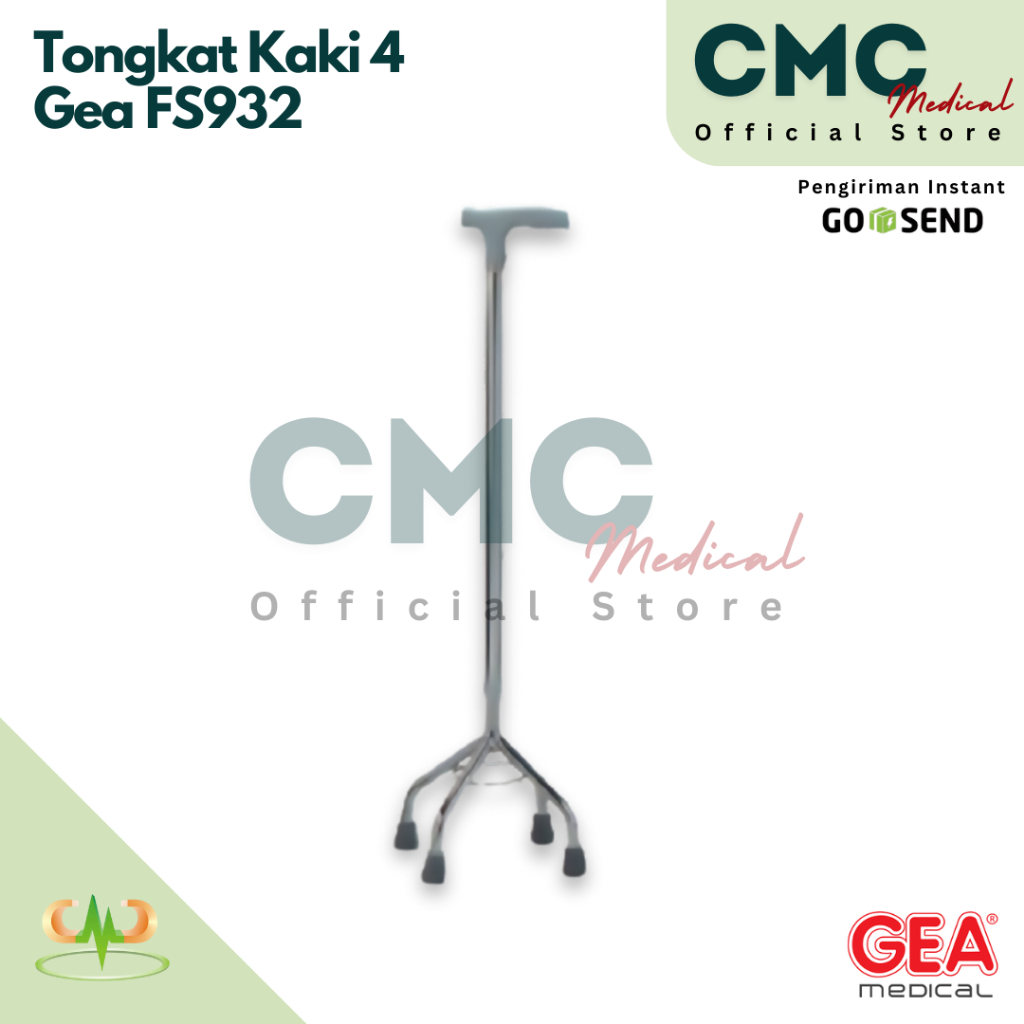 Jual TONGKAT KAKI 4 ALAT BANTU JALAN GEA MEDICAL FS 932 | Shopee Indonesia