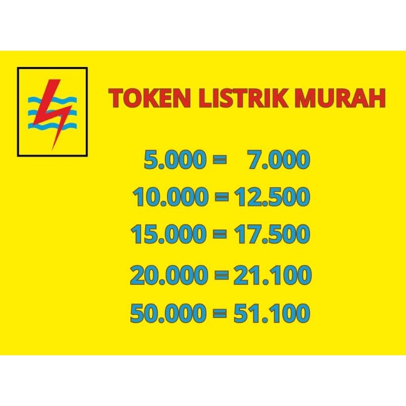 Jual Token Listrik Murah | Shopee Indonesia