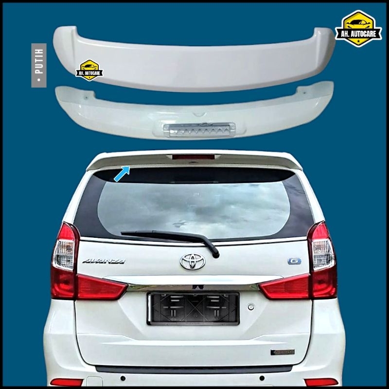 Jual Spoiler Avanza Xenia All New Tahun 2012 - 2021 dengan Lampu Rem ...