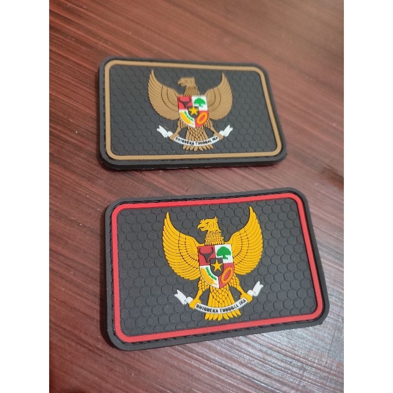 Jual patch rubber garuda emblem karet garuda | Shopee Indonesia