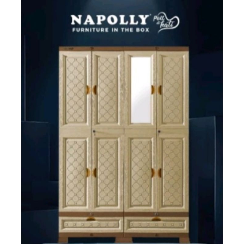 Jual Lemari Napolly Midicab 4408 Ramin | Shopee Indonesia