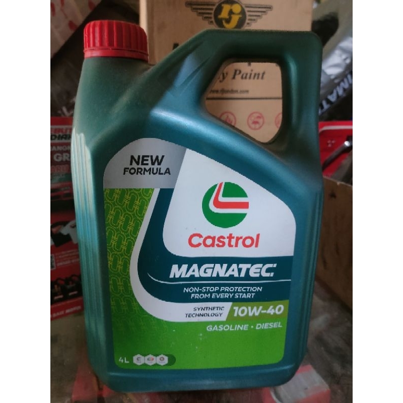 Jual OLI MOBIL CASTROL MAGNATEC 10w-40 100% ORIGINAL | Shopee Indonesia
