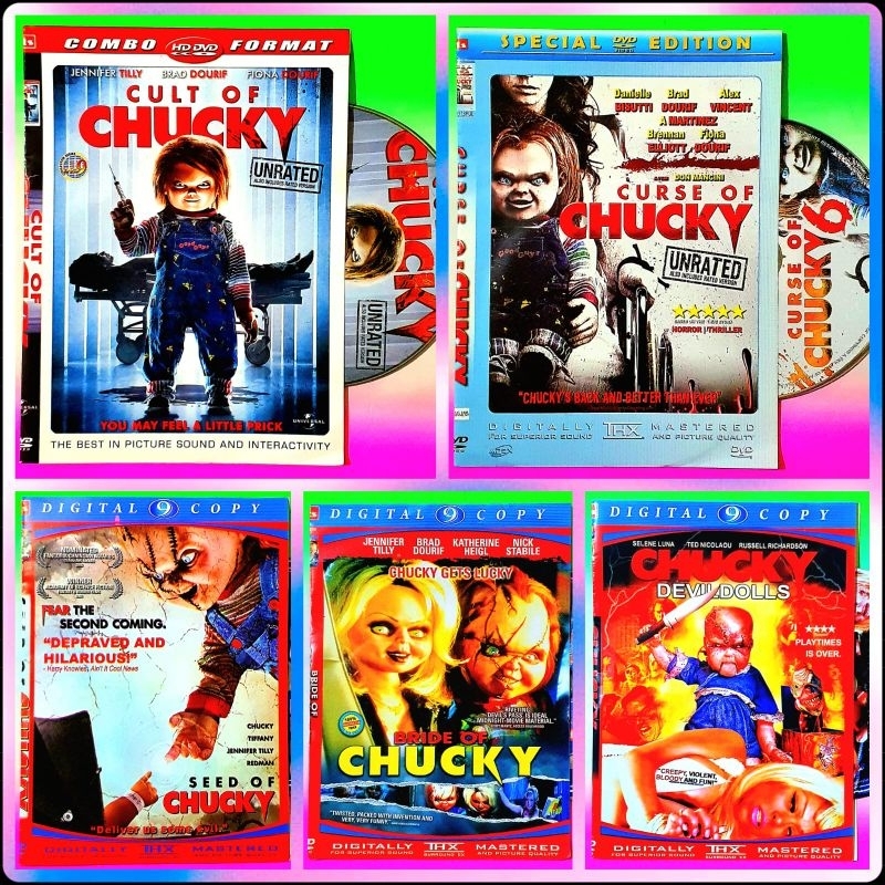 Jual KASET DVD SETAN BONEKA CHUCKY LENGKAP FULL BOX | Shopee Indonesia