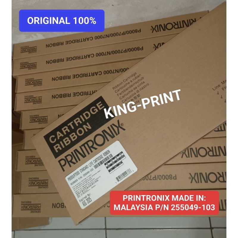 Jual PITA RIBBON CARTRIDGE PRINTRONIX P8000/P7000 PN:255049-103 ...