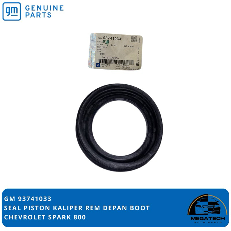 Jual SEAL PISTON CALIPER REM DEPAN BOOT CHEVROLET SPARK 800 ORIGINAL GM ...
