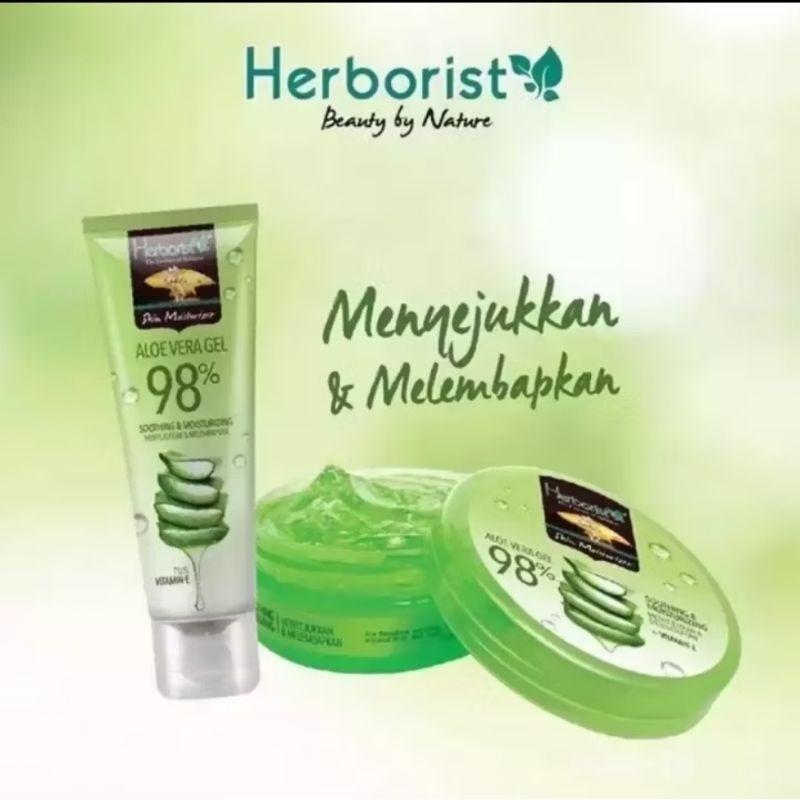 Jual Herborist Aloe Vera Gel Tube 100gr | Aloe Vera Gel JAR 250gr ...