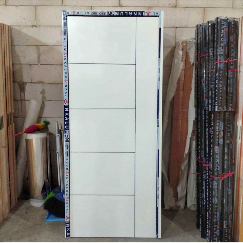 Jual Ready Satu Set Pintu HDF Dan Kusen Almini | Satu Set Pintu Dan ...