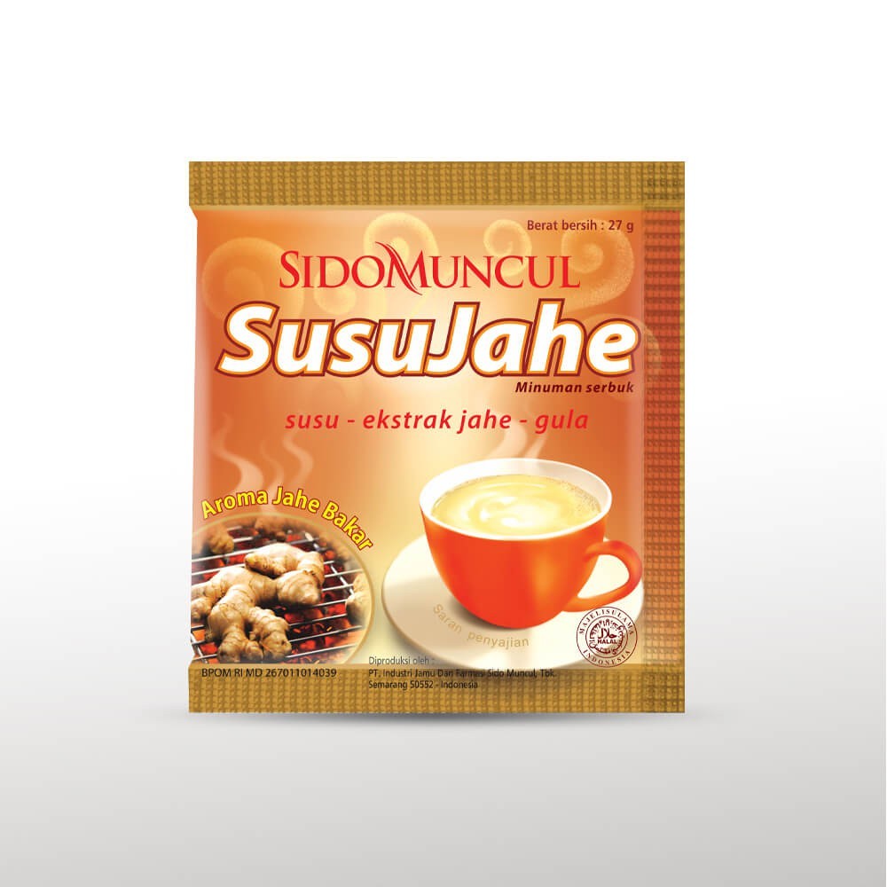 Jual Susu Jahe (Jahe SUSU) Sido Muncul isi 10 sachet Kemasan Rentengan ...