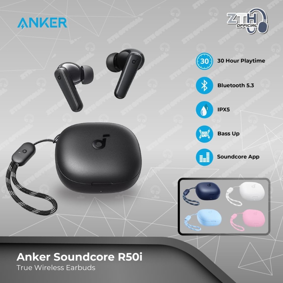 Jual Anker Soundcore R50i R50l True Wireless Earbuds TWS Earphone ...