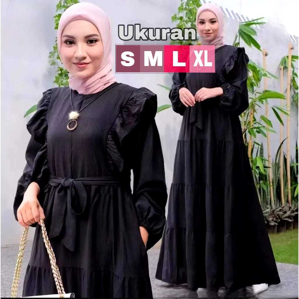 Jual Baju Wanita Gamis Dress kondangan terbaru 2024 SHAFIYA Maxy Dress ...