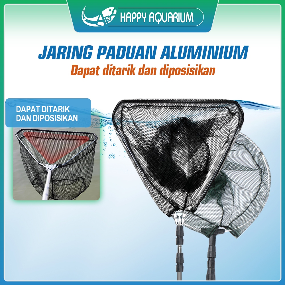 Jual SEROKAN PENCEDOK JARING TELESCOPIC NET ALUMINIUM LIPAT TANGGOK ...