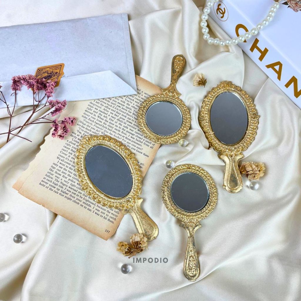 Jual IMPODIO cermin kaca vintage aesthetic props - properti photo ...