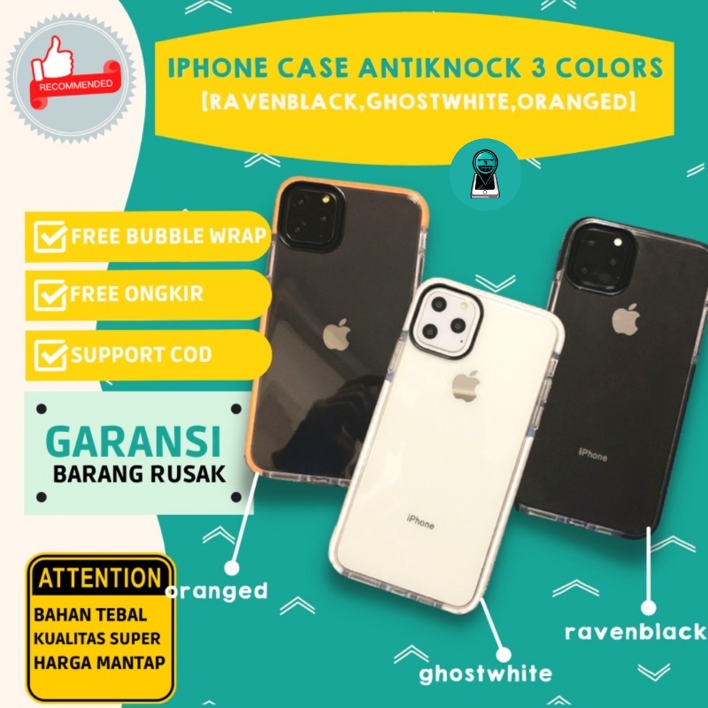 Jual CASE AIRBAG LIST 3 WARNA UNTUK HANDPHONE IP 7 SAMPAI DENGAN 12 ...
