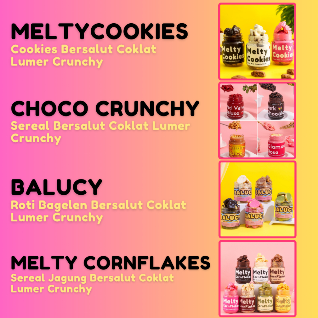 Jual COKLAT LUMER CRUNCHY & MELTY COOKIES 25 VARIAN RASA COKELAT by ...