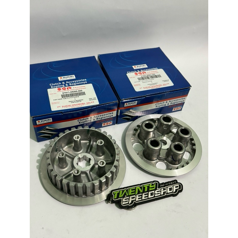 Jual RUMAH KAMPAS KOPLING KAKI 5 DAN LAWAN KAKI 5 SUZUKI SATRIA FU KARBU SGP | Shopee Indonesia