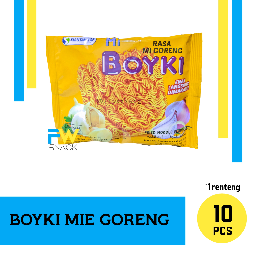 Jual snack boyki mie goreng 1 renceng | Shopee Indonesia