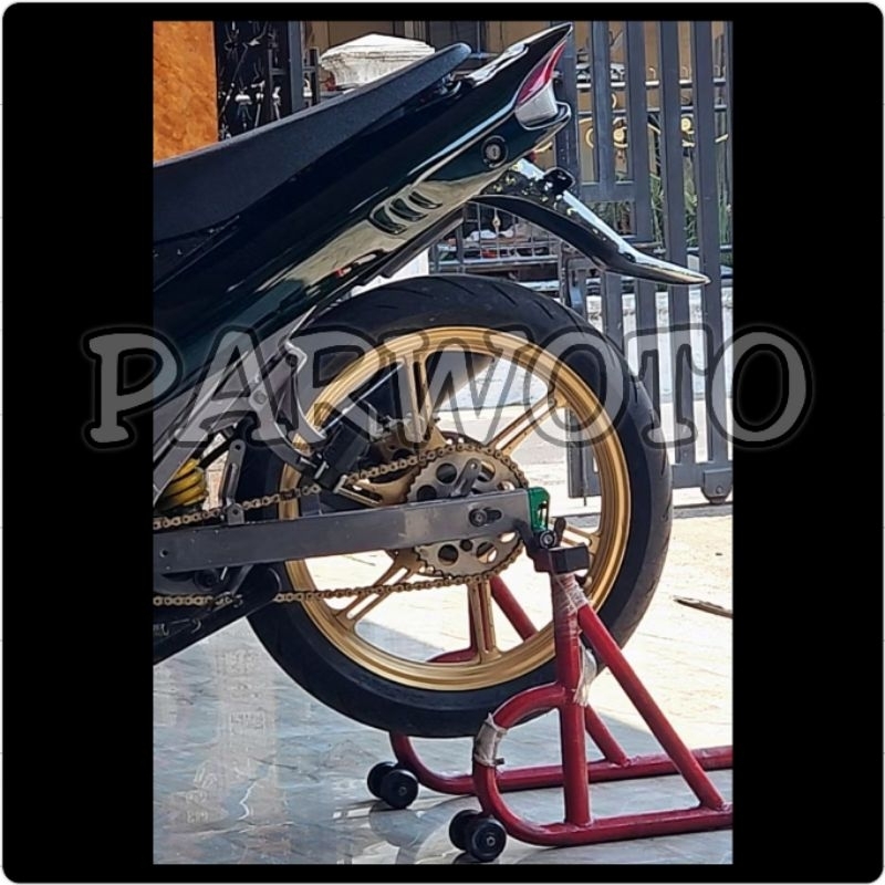 Jual Tutup Arm Setelan Stelan Rantai Chain Adjuster Paddock Stand 125Z ...