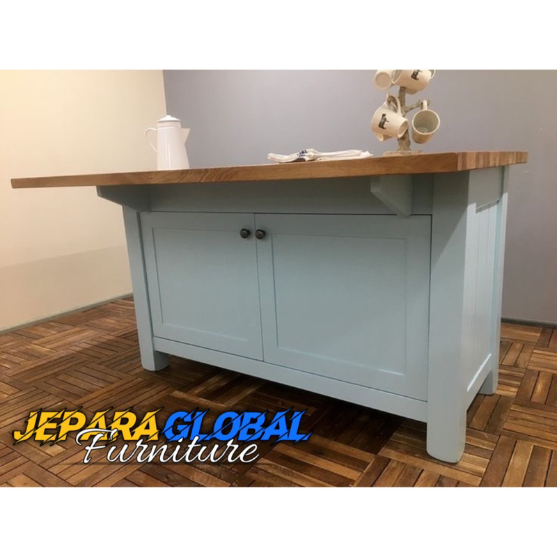 Jual Kitchen Island minimalis duco - meja Dapur duco - meja dapur jati ...