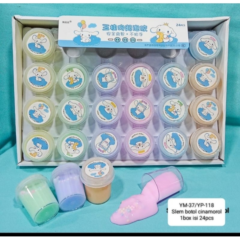 Jual slime Sanrio slime isi 24 pcs slime botol slem mainan anak slime ...
