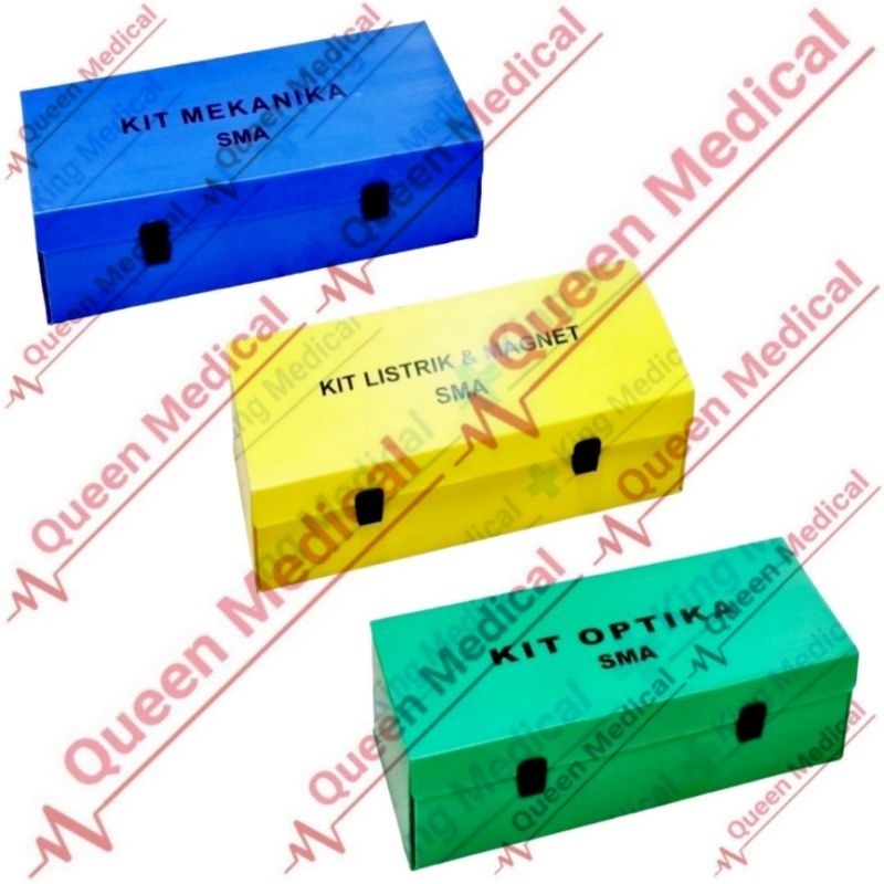 Jual Kit Fisika SMA Set of 3 (Mekanika - Optika - Listrik & Magnet ...