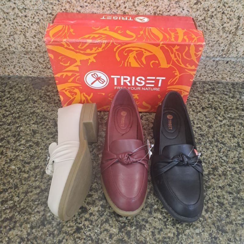 Jual New!! sepatu cewek triset ORI bahan kulit(36-40) | Shopee Indonesia