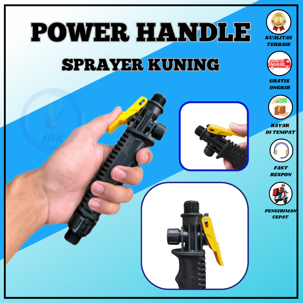 Jual Power Handle / Pencetan Sprayer Elektrik / Knapsak KUNING IBK_123 ...